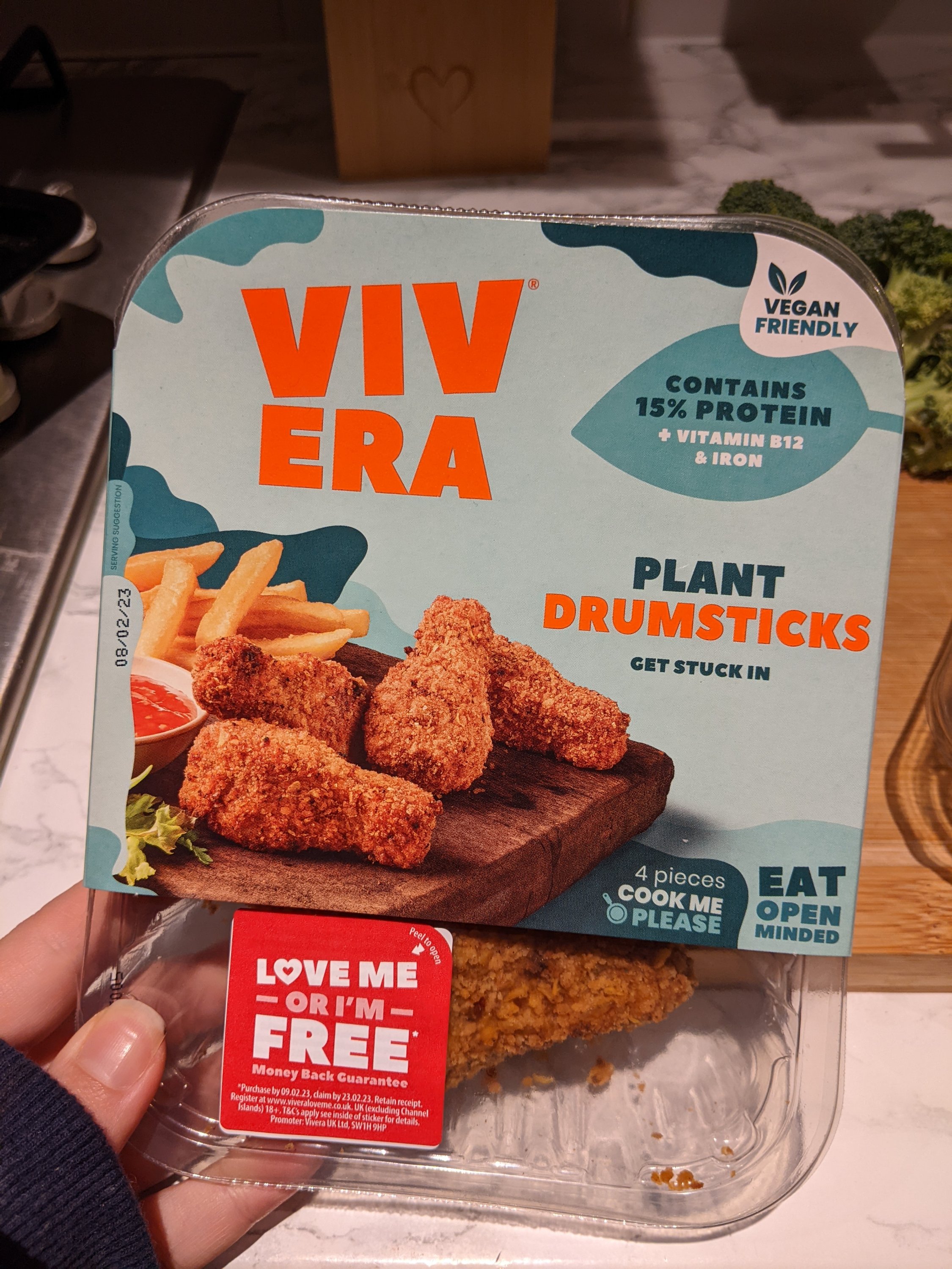 Vivera plant drumsticks – Taylor Talks Vegan